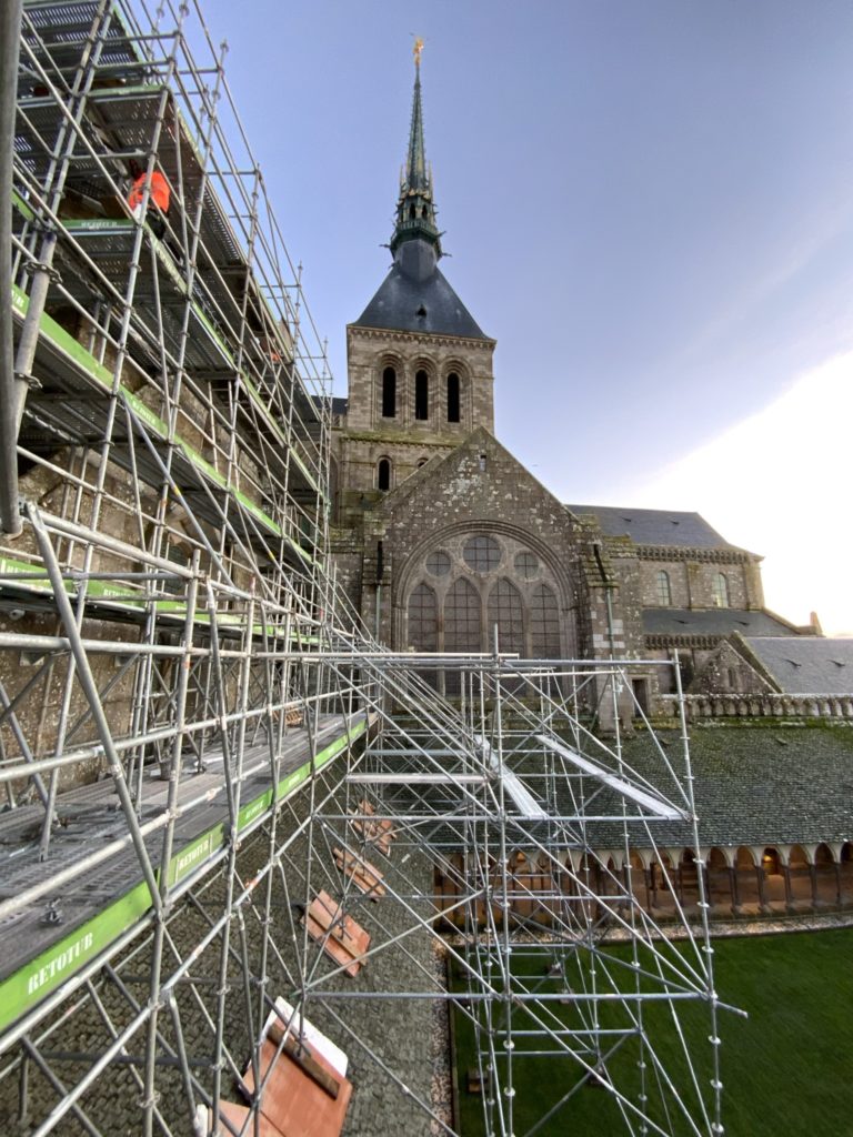 Le chantier du Mont-Saint-Michel | LVTec | LVTec